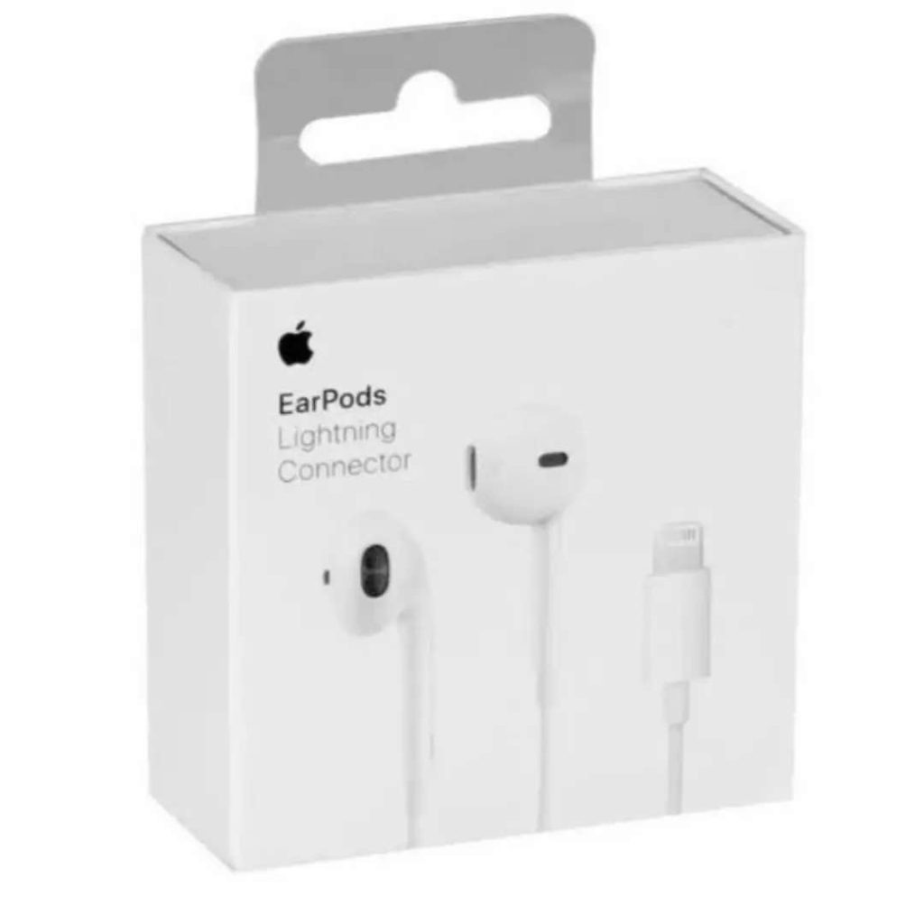 Apple EarPods Lightning Connector Original Handsfree with 1 Year ...