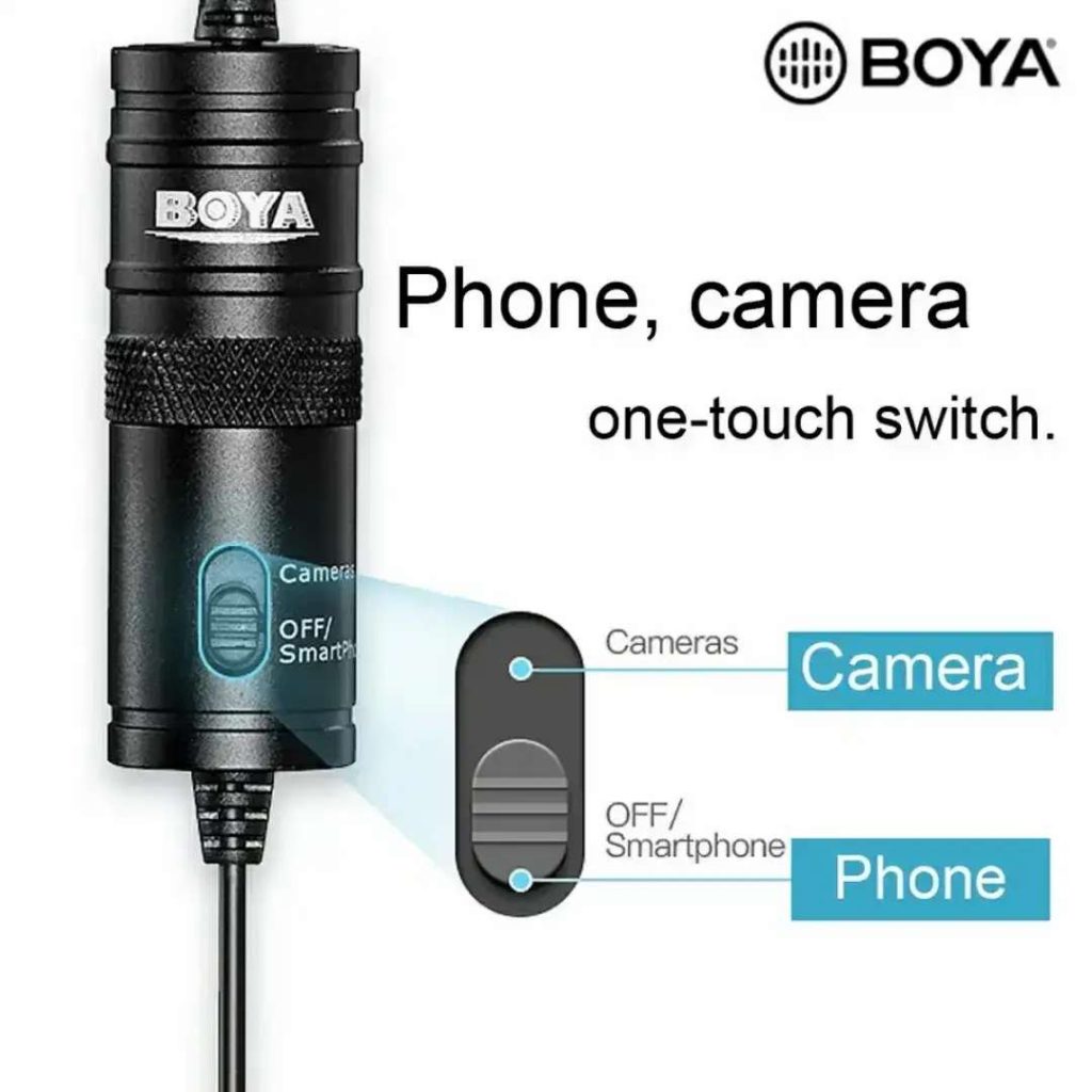 Boya By-M1 Original Professional Collar Microphone – TrustStore.pk