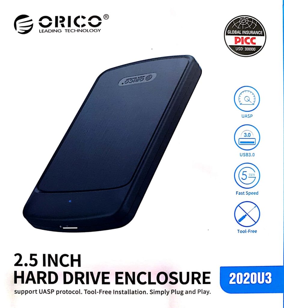 ORICO HDD CASE 2.5 INCH 2020U3 3.0 NEW MODEL External Hard Disk Drive ...