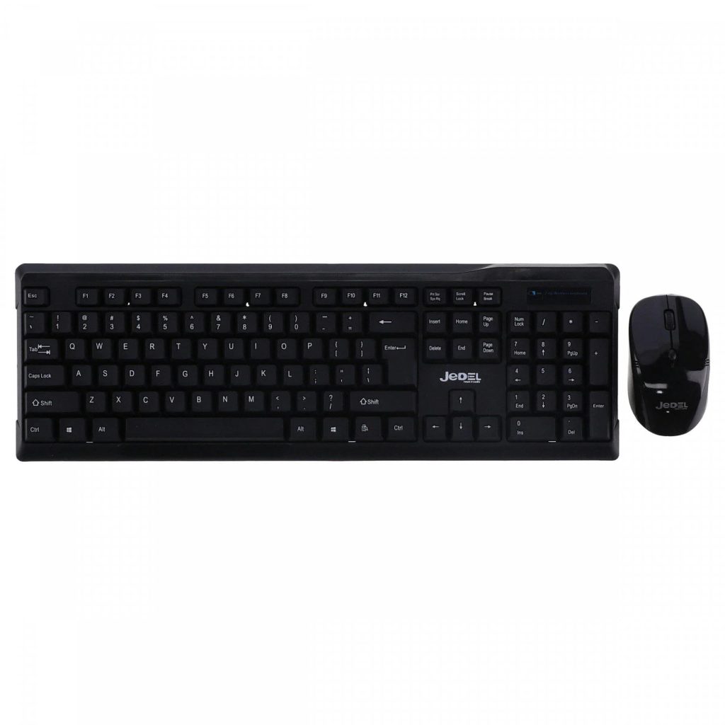Jedel Wireless Keyboard Mouse Combo Ws1100 Truststore Pk